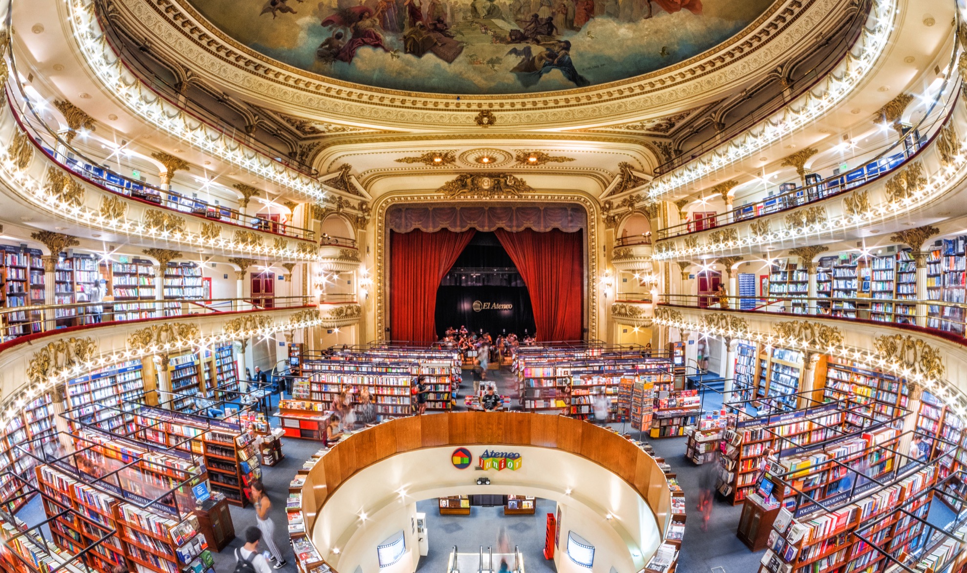 Meet El Ateneo Grand Splendid, The Stunning Bookstore Set In An Old ...