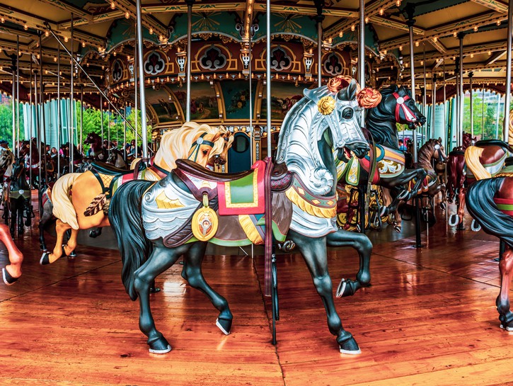 9 Beautiful Old Carousels You Can Still Ride Today