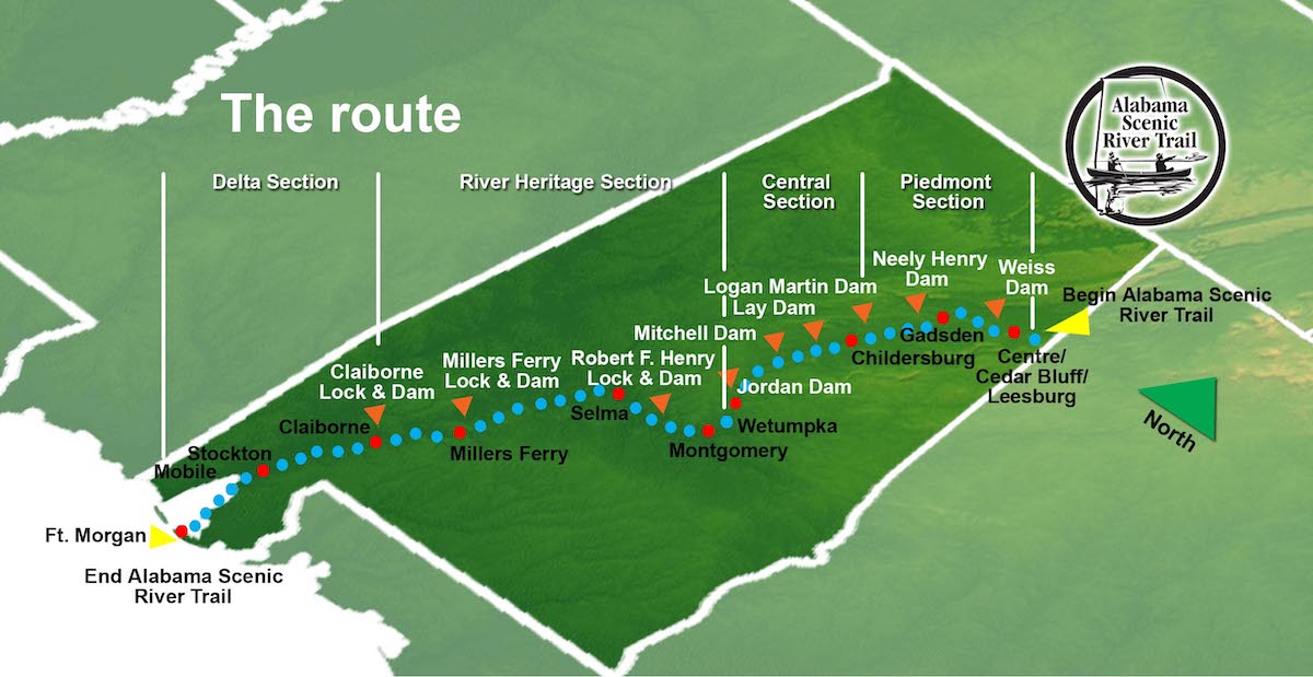 Tips For Best Experiencing The Alabama Scenic River Trail