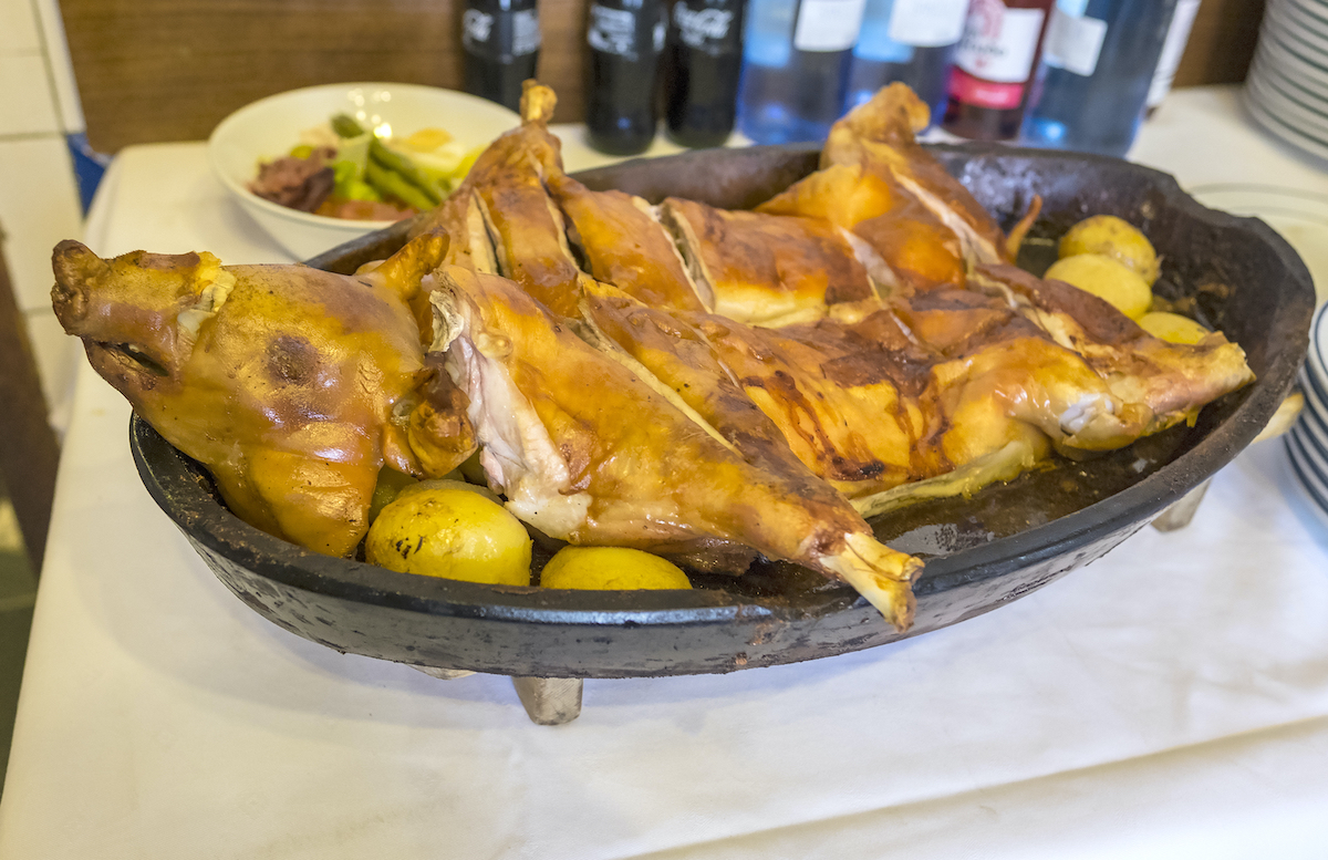 The World’s Oldest Restaurant Is Still Known For Its Suckling Pig