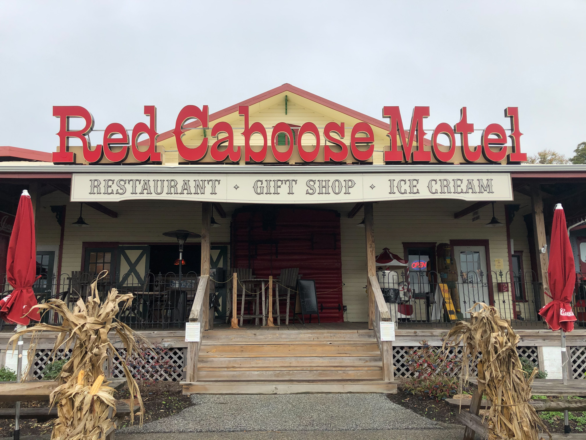 Unique Sleep: My Overnight Stay At The Red Caboose Motel