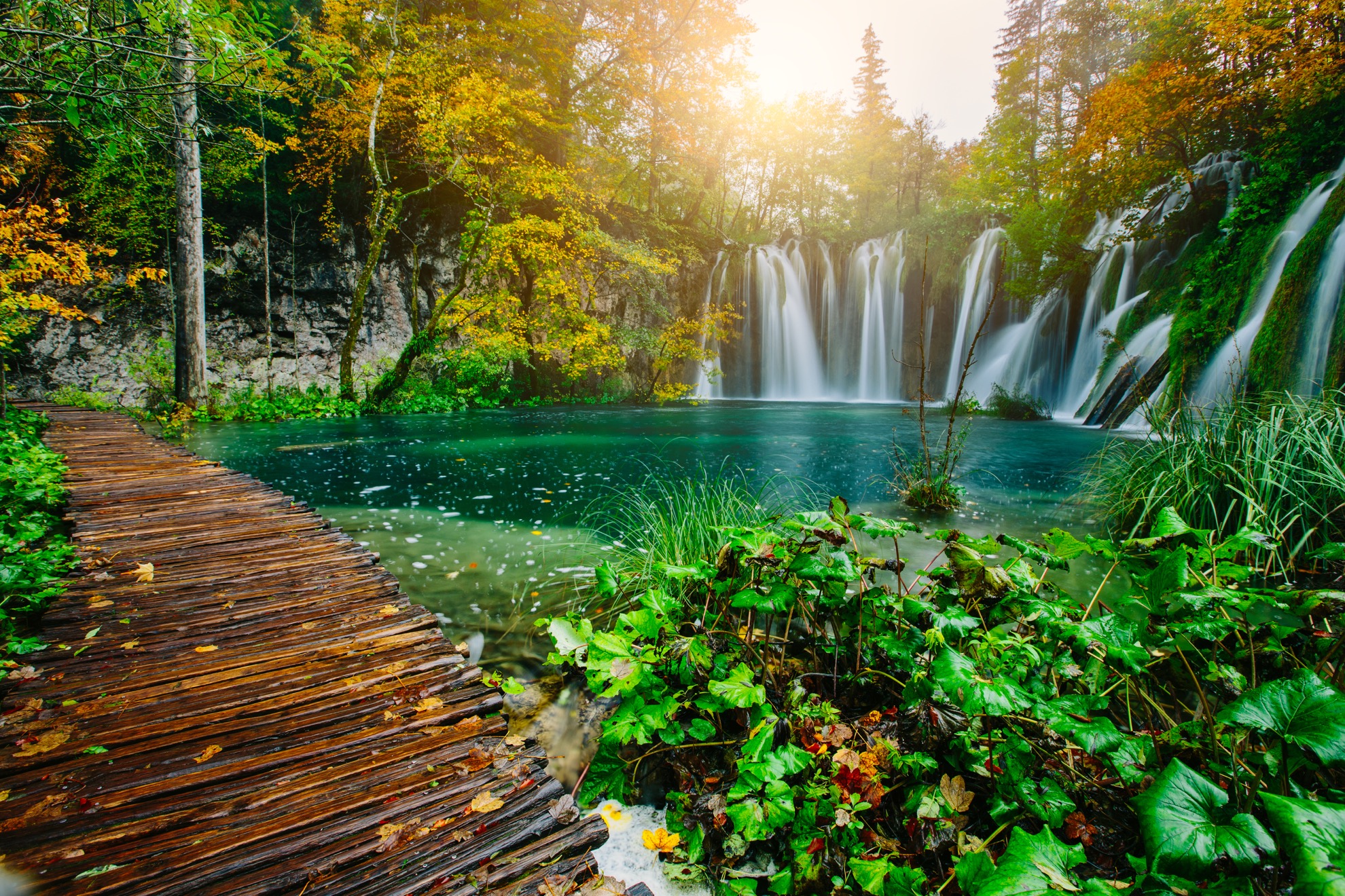 Waterfalls Join 16 Natural Lakes In Croatia’s Breathtaking Plitvice ...