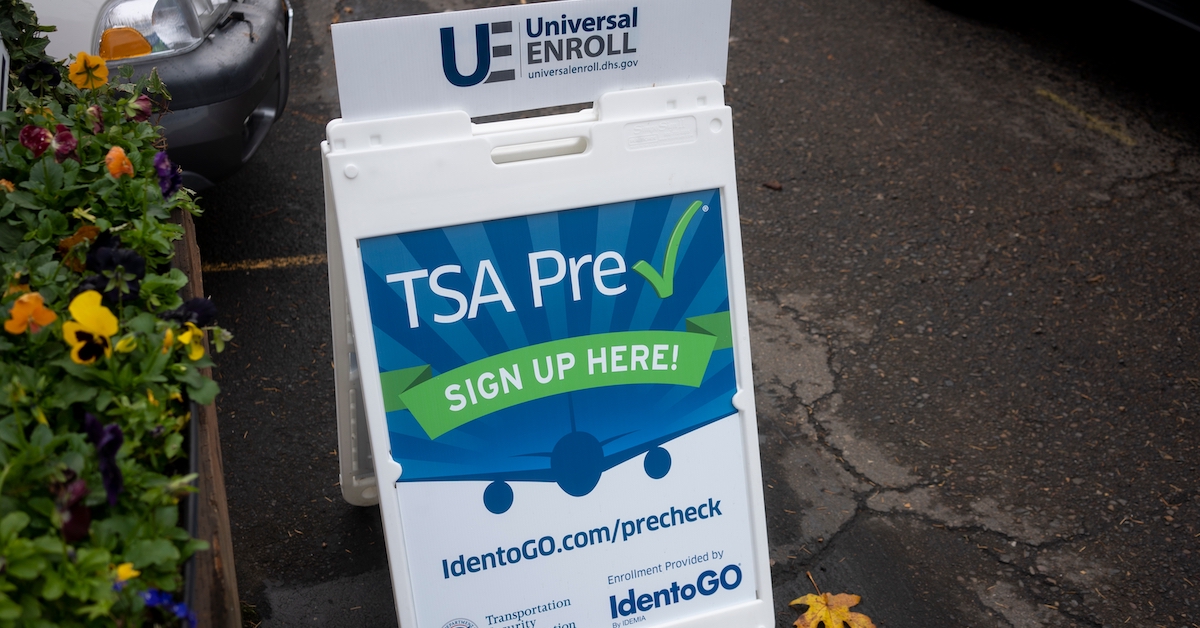 TSA PreCheck Enrollment And Renewal Costs Dropping — Here's How Much ...
