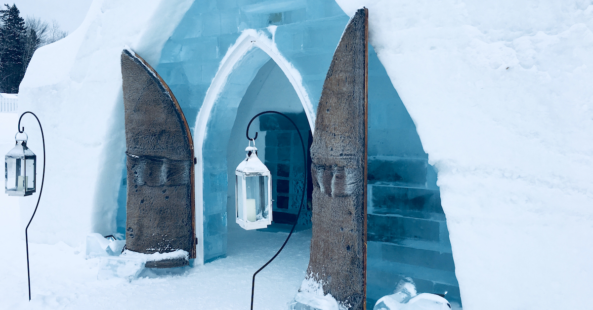 Beautiful Ice Hotel Now Open In Canada — Why You May Recognize It ...